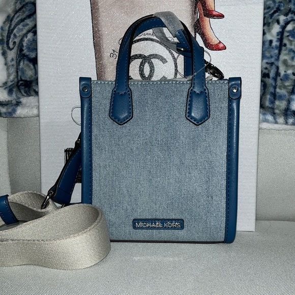 MICHAEL Michael Kors | Bags | Michael Kors Mini Denim Bag | Poshmark